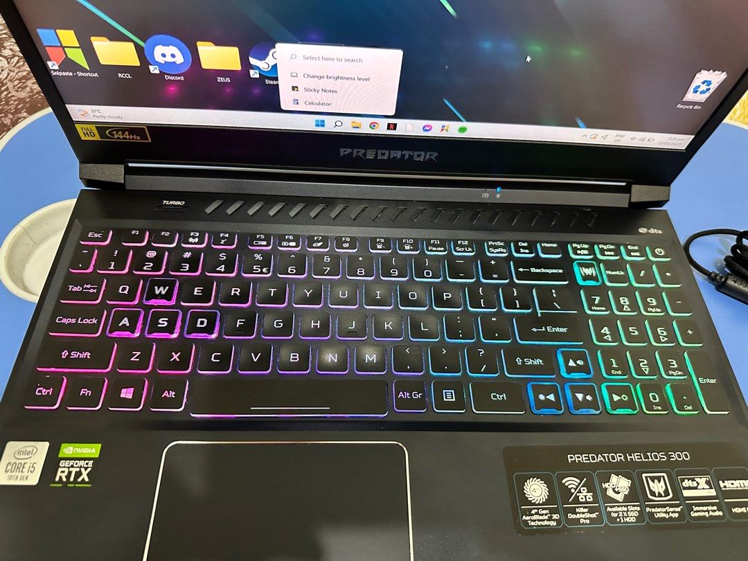 Predator Helios 300 i5, Computers & Tech, Laptops & Notebooks on Carousell