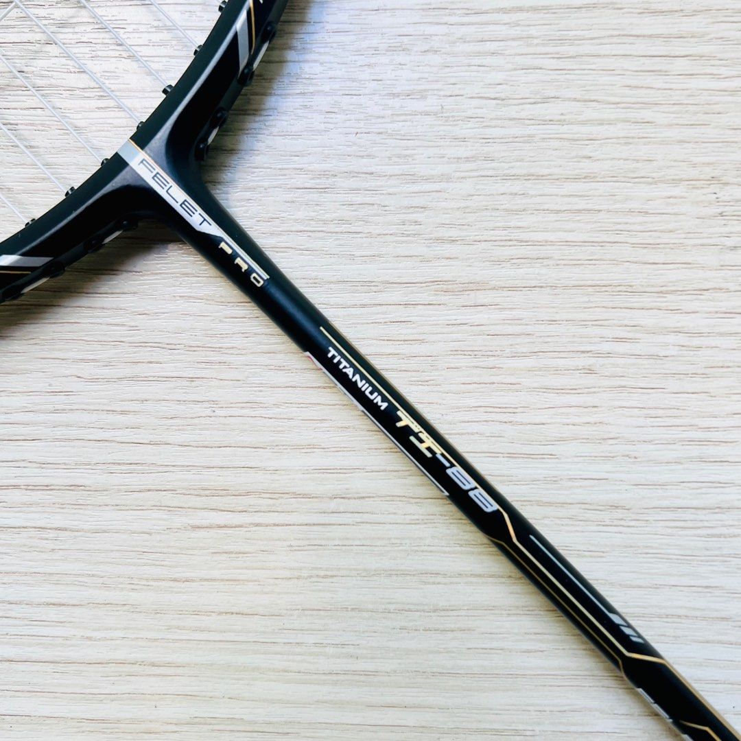 Pristine Condition Felet Titanimum TI 88 Badminton Racket strung with ...