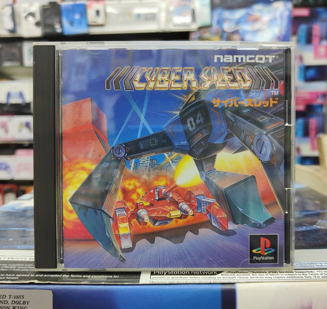 PS1 Cyber Sled, Video Gaming, Video Games, PlayStation on Carousell