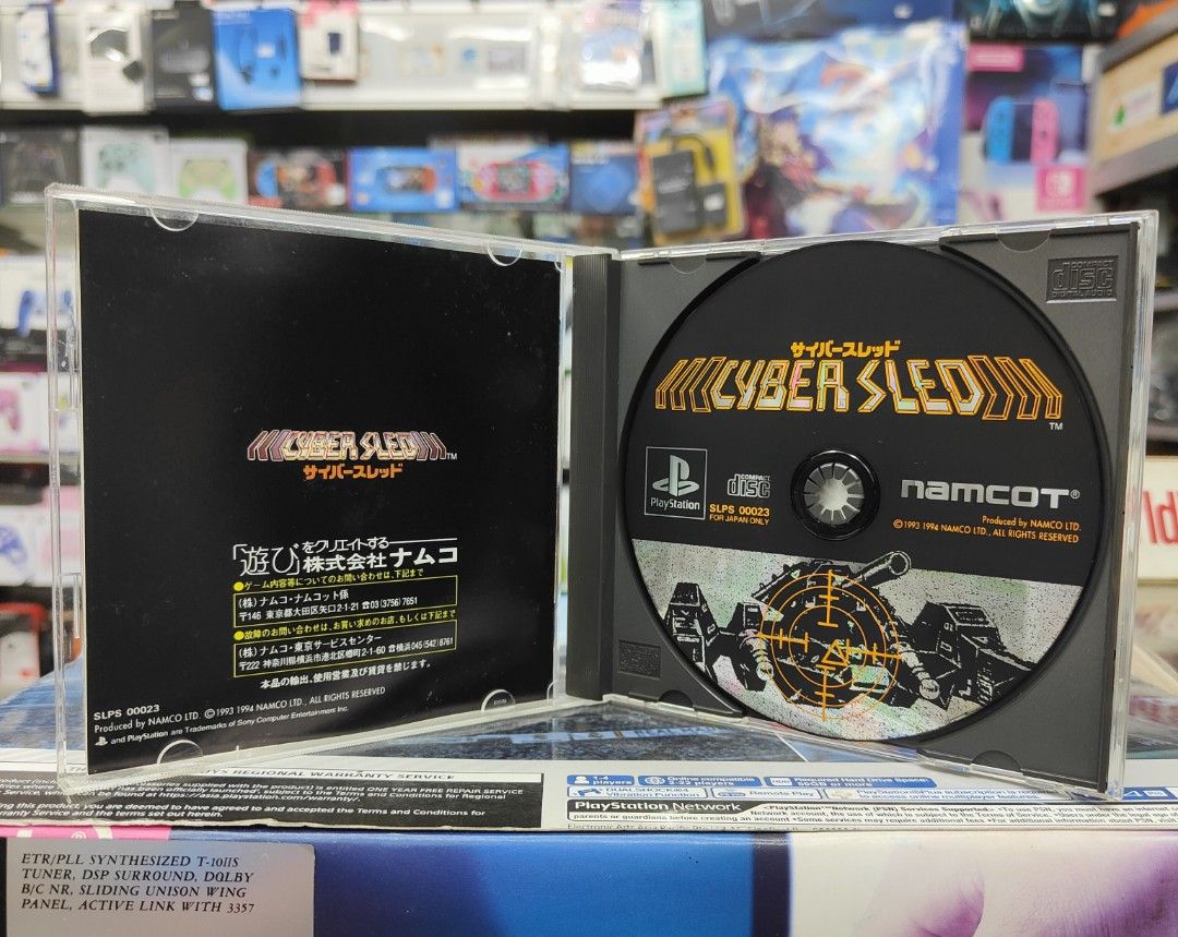 PS1 Cyber Sled, Video Gaming, Video Games, PlayStation on Carousell