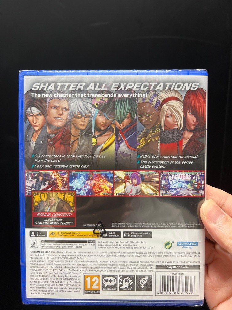 Ps5 King of Fighters 15 XV, Video Gaming, Video Games, PlayStation on ...