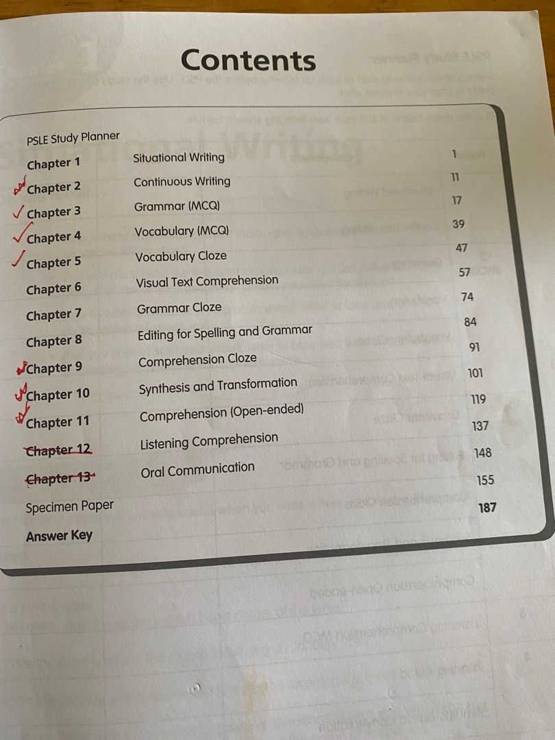 Psle English revision guide / p6, Hobbies & Toys, Books & Magazines ...