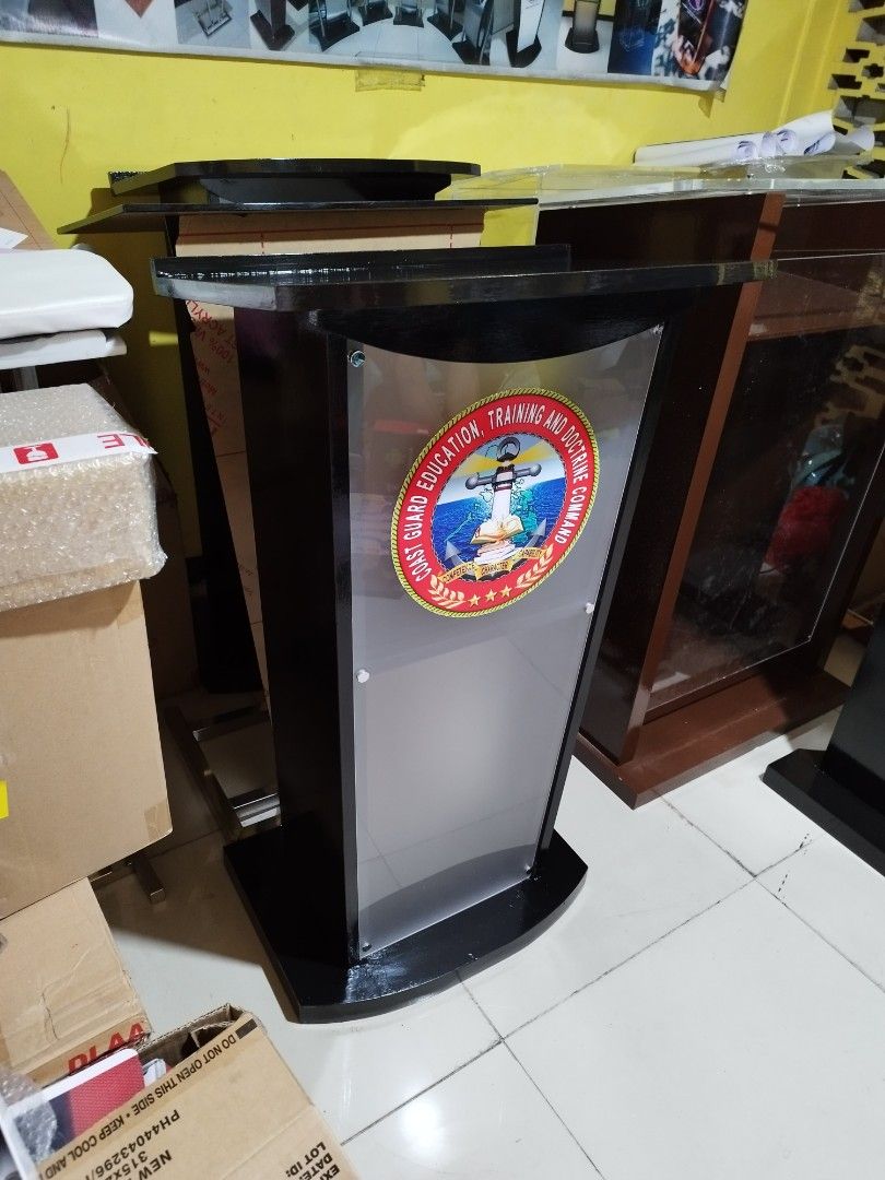 Pulpit Rostrum Lectern Podium, Furniture & Home Living, Furniture ...