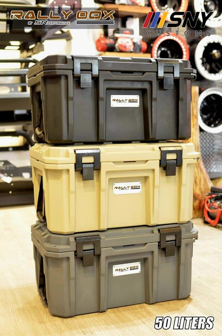 Rally Box Original Heavy Duty camping off Roading tool box storage, Car ...