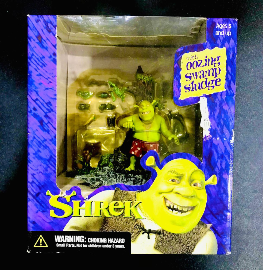RARE !!! 2001 MCFARLANE TOYS SHREK PLAYSET - THE SWAMP BATH, Hobbies ...