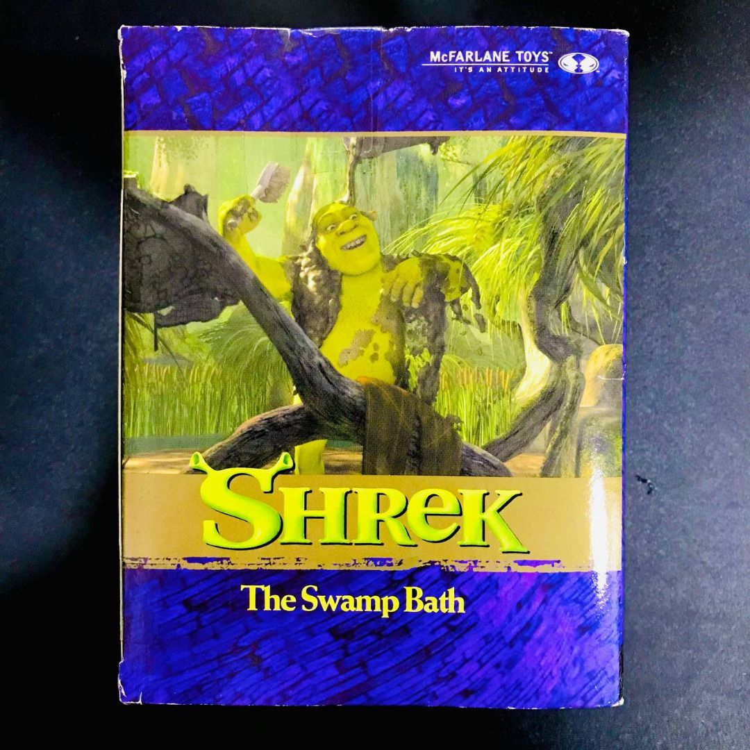 RARE !!! 2001 MCFARLANE TOYS SHREK PLAYSET - THE SWAMP BATH, Hobbies ...