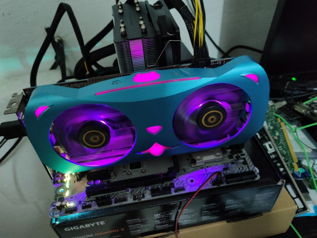 Rare AMD Radeon RX 5600XT 6GB Cute Pet GPU Yeston, Computers & Tech ...