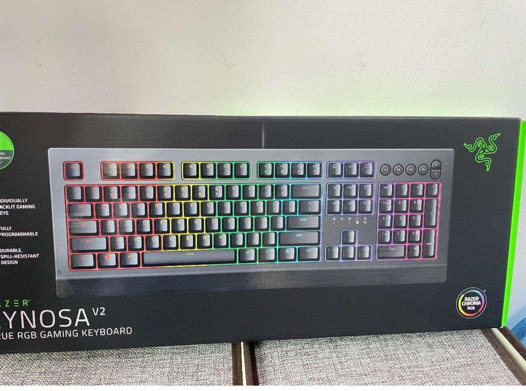 Razer Cynosa v2 Gaming Keyboard, Computers & Tech, Parts & Accessories ...
