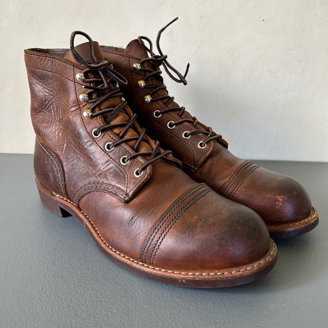 Red Wing Iron Ranger 8085 Copper Rough & Tough, Men's Fashion, Footwear ...