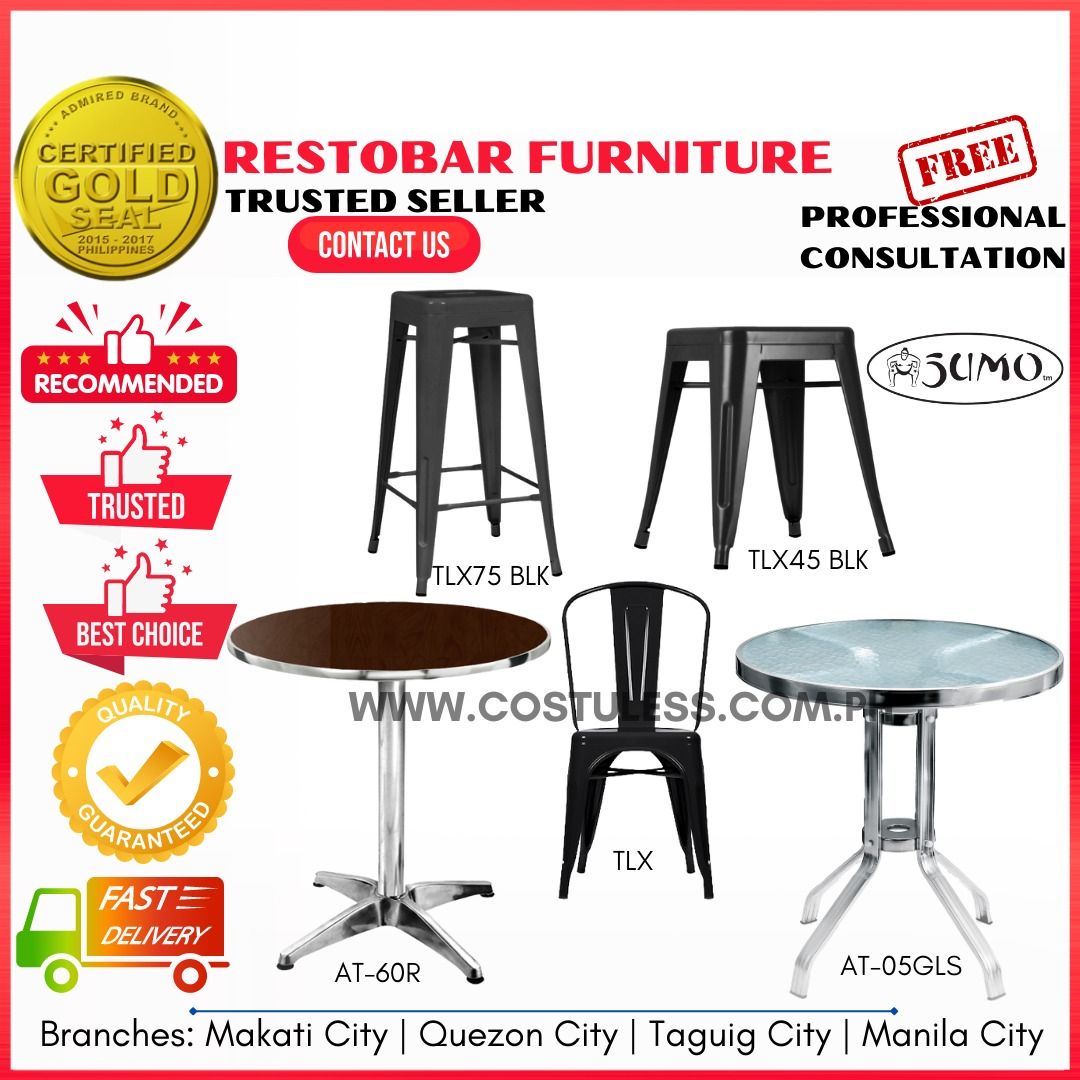 RESTO-BAR FURNITURE, Folding Tables, Folding Chairs, Table Top, Table ...