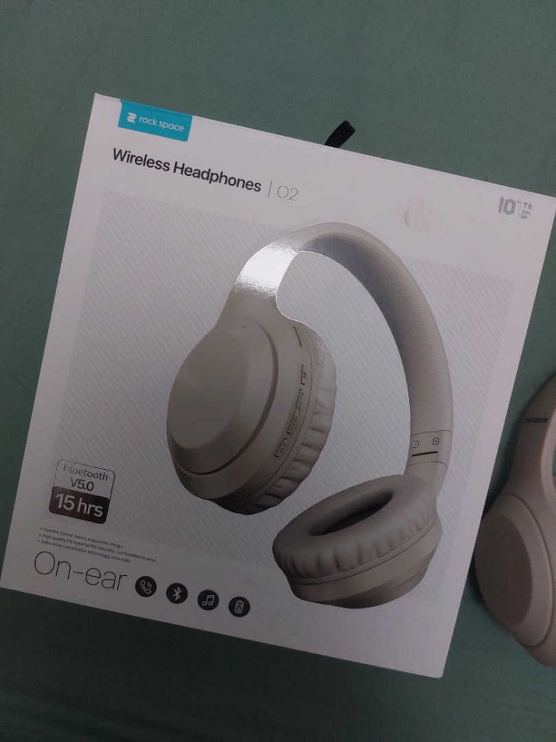 Rock Space O2 Wireless Headphone Bluetooth, Audio, Headphones ...