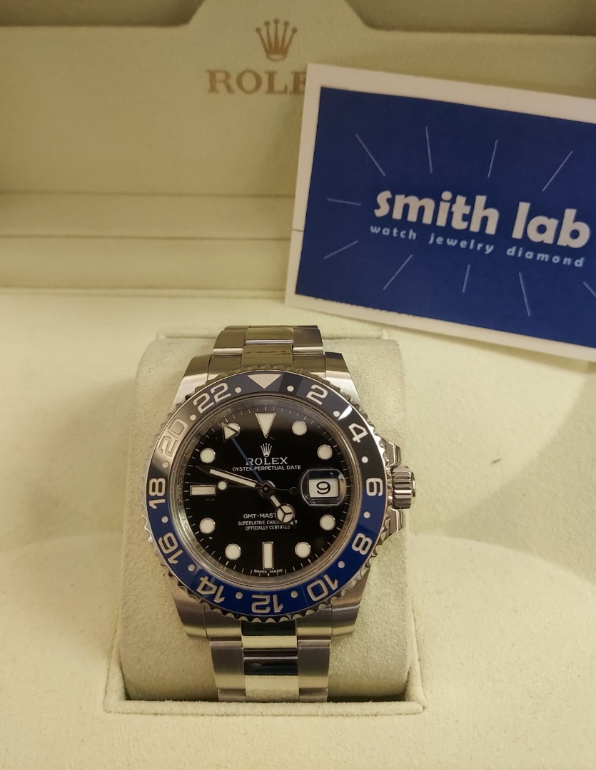 ROLEX 116710 BLNR (GMT-MASTER II), 名牌, 手錶 - Carousell