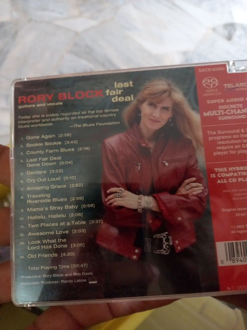 Rory block last fair deal cd, Hobbies & Toys, Music & Media, CDs & DVDs ...