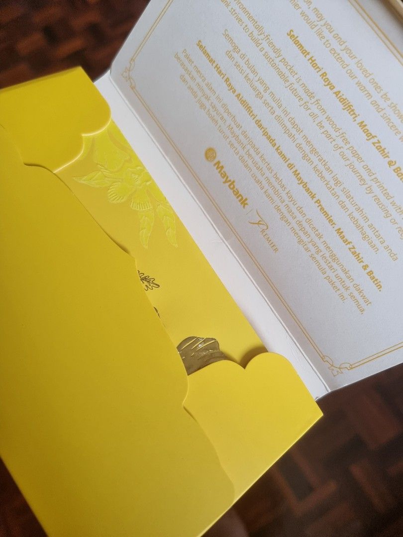 Sampul Raya Maybank Premier 16 pieces (raya packet), Everything Else ...