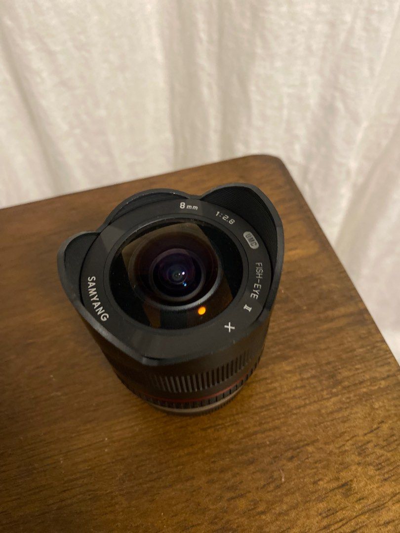 Samyang 8mm f2.8 UMC fish eye II for fujifilm, Photography, Lens & Kits ...