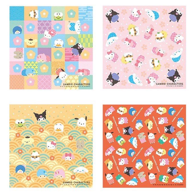 Sanrio Character Origami Paper | Tingi ~ My Melody, Little Twin Starts ...