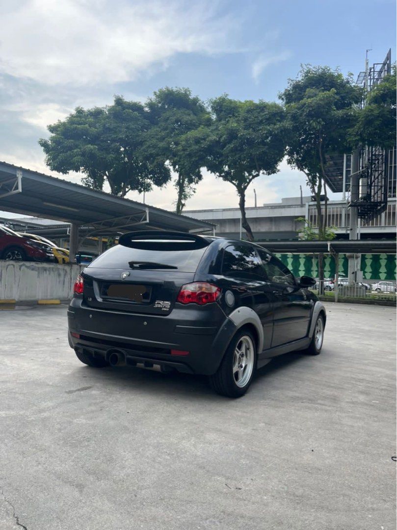 Proton Satria neo 1.6 black URGENT, Cars, Cars for Sale on Carousell
