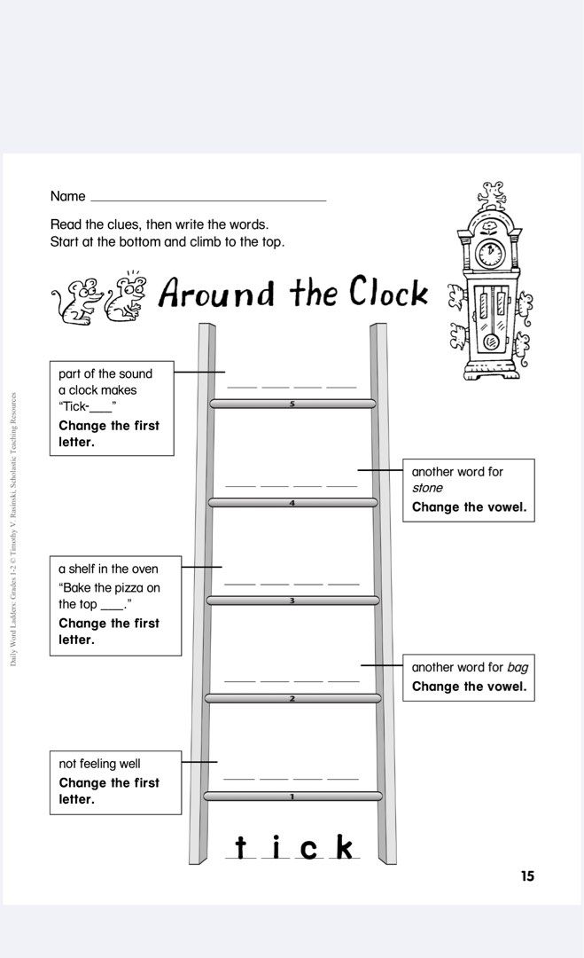 Scholastic word ladders set, Hobbies & Toys, Books & Magazines ...