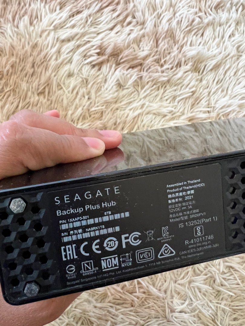 Seagate Back Up Plus 8TB, Computers & Tech, Parts & Accessories, Hard Disks & Thumbdrives on ...
