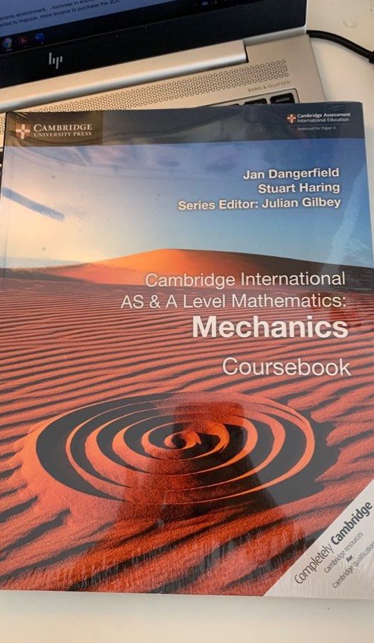 [SEALED] Cambridge AS & A level Mathematics Mechanics Coursebook ...