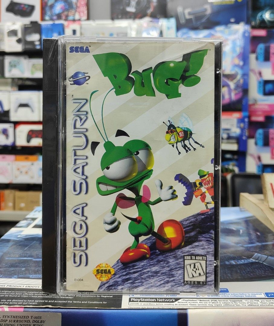 Sega Saturn Bug !, Video Gaming, Video Games, Others on Carousell