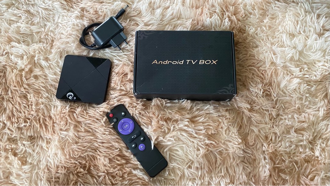 Set Top Box Android Merk Tripsky Mini Q3, Elektronik, TV & Perlengkapan ...