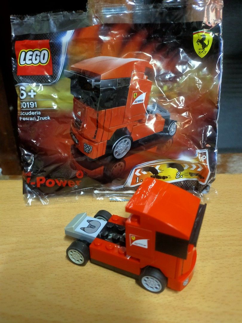 Shell lego ferrari cars loose displayed only, Hobbies & Toys, Toys ...
