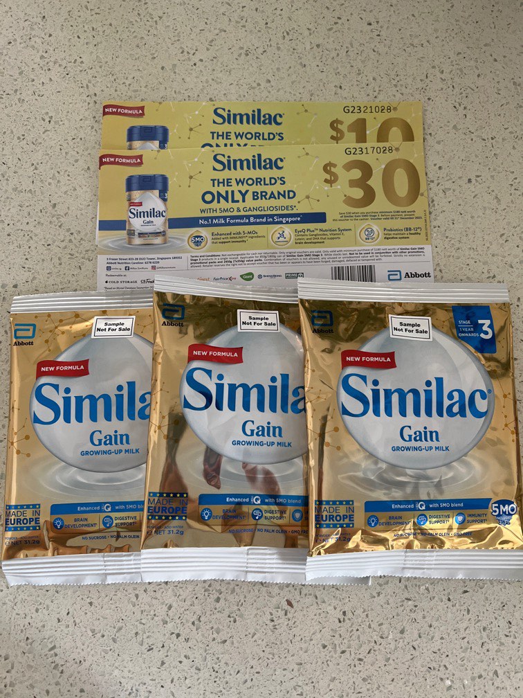 Similac Gain Stage 3, Babies & Kids, Nursing & Feeding, Weaning ...