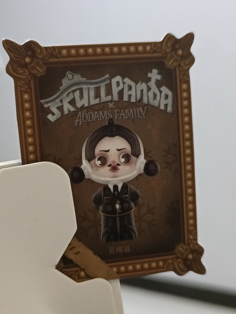 Skullpanda addams family, Hobbies & Toys, Toys & Games on Carousell
