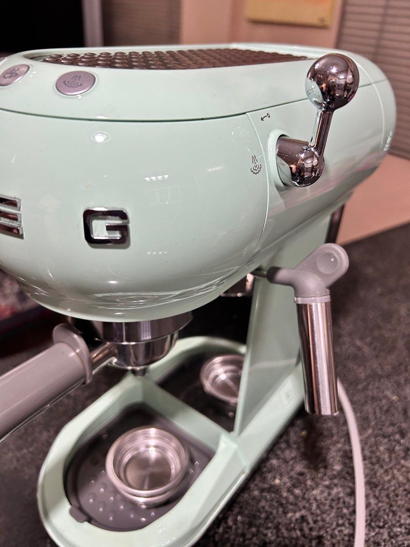 Smeg Espresso Coffee Machine (Pastel Green), TV & Home Appliances ...