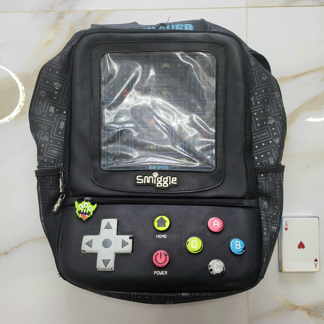 Smiggle game over backpack bag. School bag, Babies & Kids, Babies ...