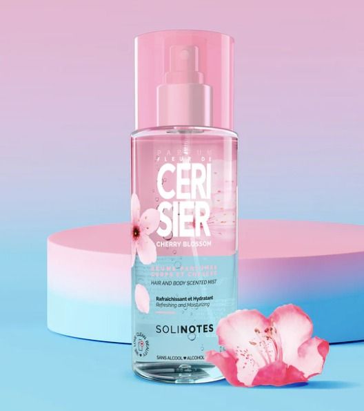 SOLINOTES PARIS Cerisier (Cherry Blossom) Body Mist / Soli Notes / Ceri ...