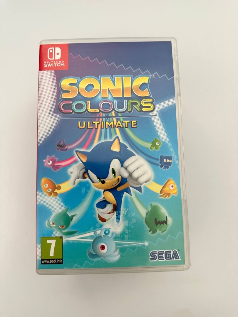 Sonic Colours Nintendo Switch game, Video Gaming, Video Games, Nintendo ...