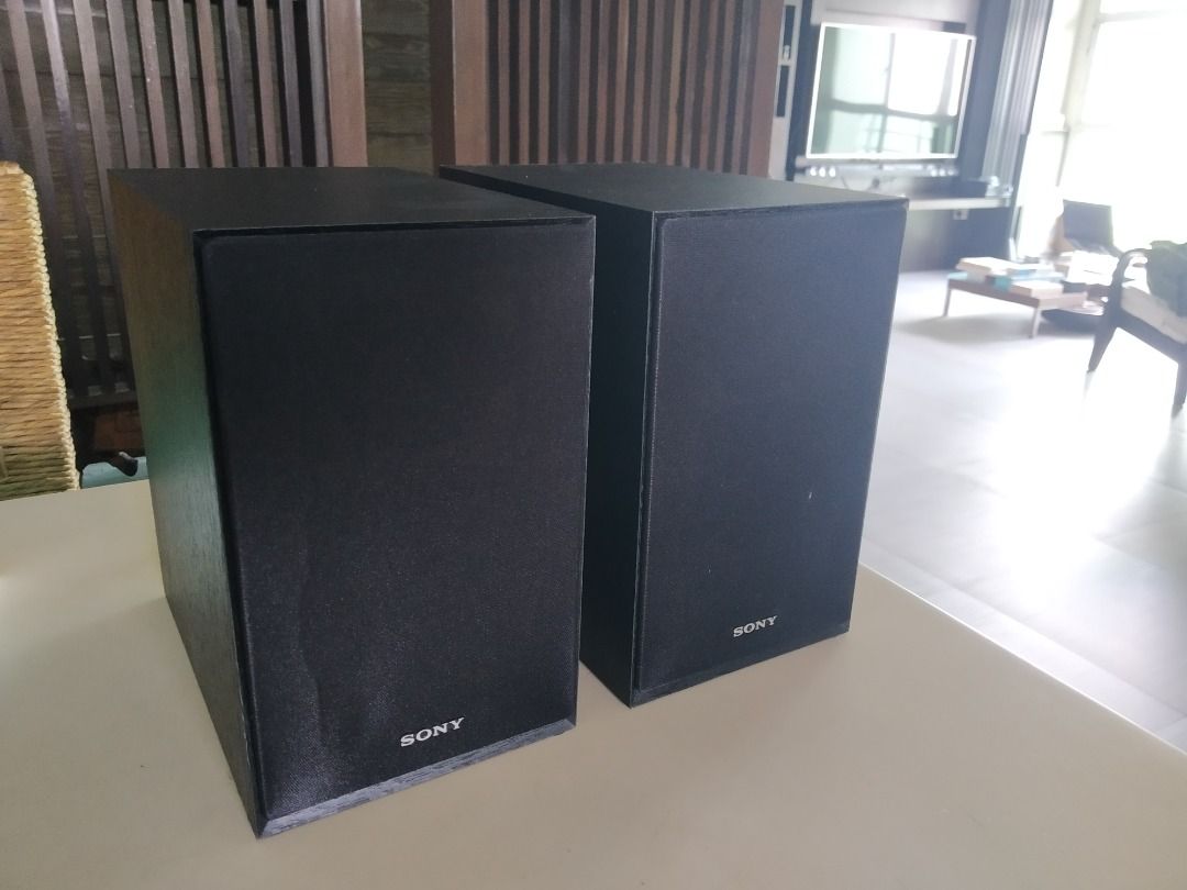 Sony Bookshelf Speakers, 2-way, Bass reflex, Magnetically shielded ...