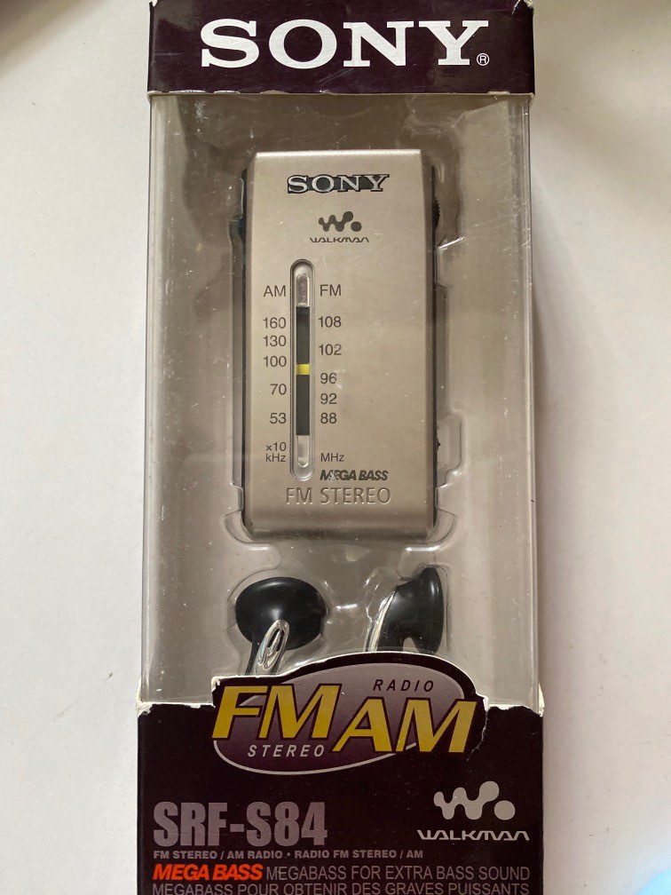 Sony SRF-S84收音機 DSE聆聽收音機, 音響器材, 音樂播放裝置 MP3及CD Player - Carousell