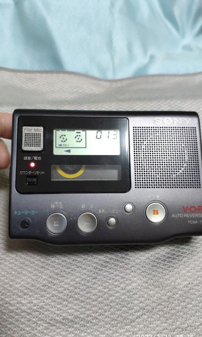 SONY TCM-77, 音響器材, 可攜式音響設備 - Carousell