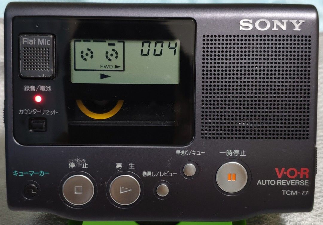 SONY TCM-77, 音響器材, 可攜式音響設備 - Carousell