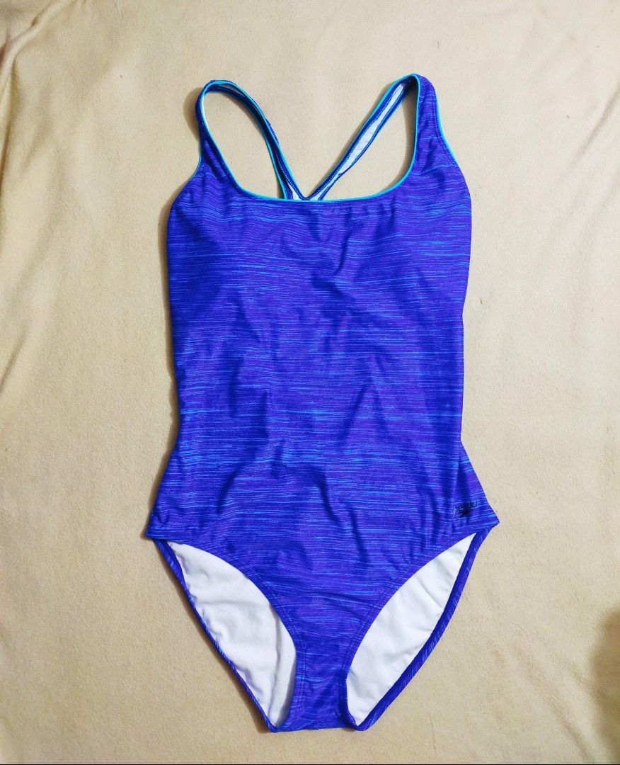Speedo Plus Size Ultraback Athletic One Piece Swimsuit Womens Fashion