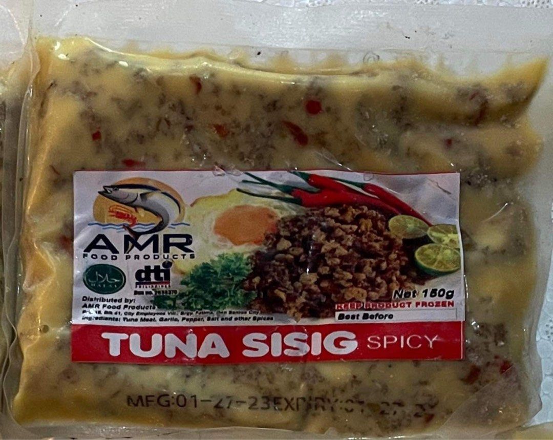 Spicy Tuna Sisig Food And Drinks Chilled And Frozen Food On Carousell