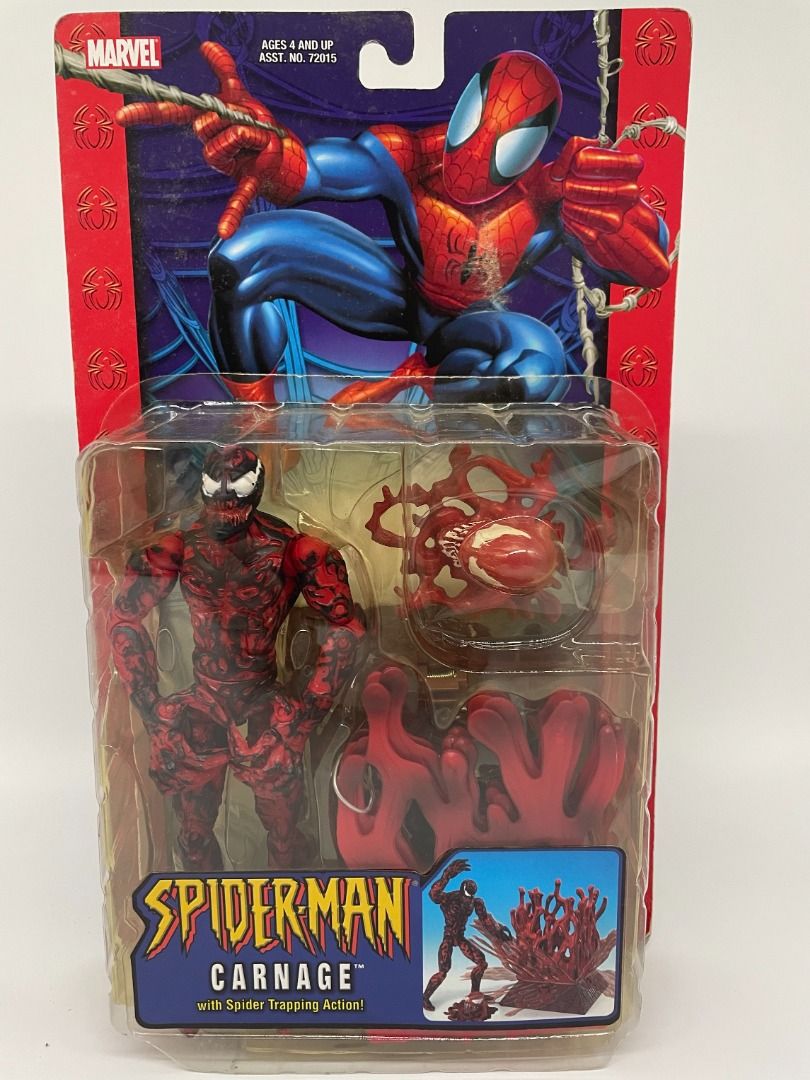 Spider-man Classics (Marvel Legends) Carnage by Toybiz Pre-loved ...