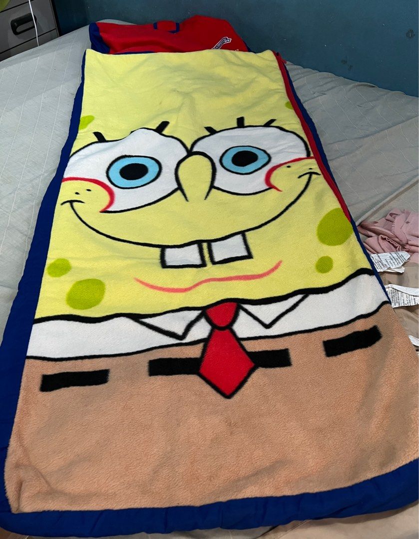 Spongebob Outdoor Sleeping Bag, Babies & Kids, Going Out, Other Babies ...
