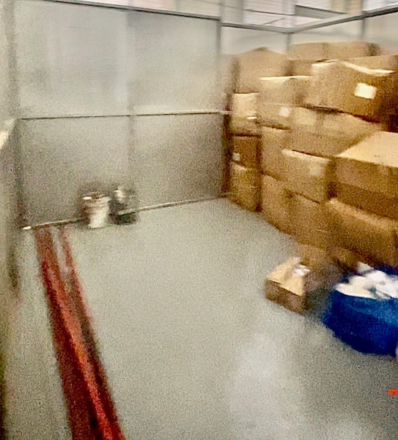 Squarish Ramp up to unit Storage. 24 hour access High ceiling, Property ...