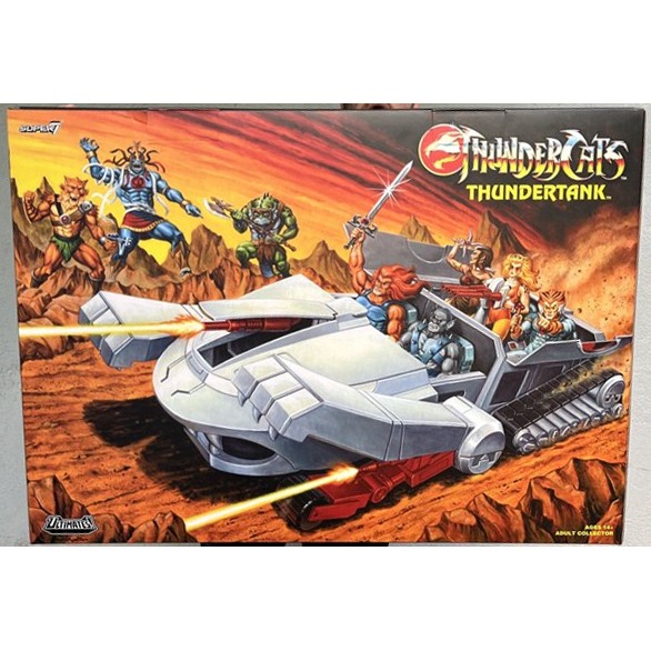 Super7 ThunderCats Ultimates Thundertank Thunder Tank Robot Car Vehicle ...