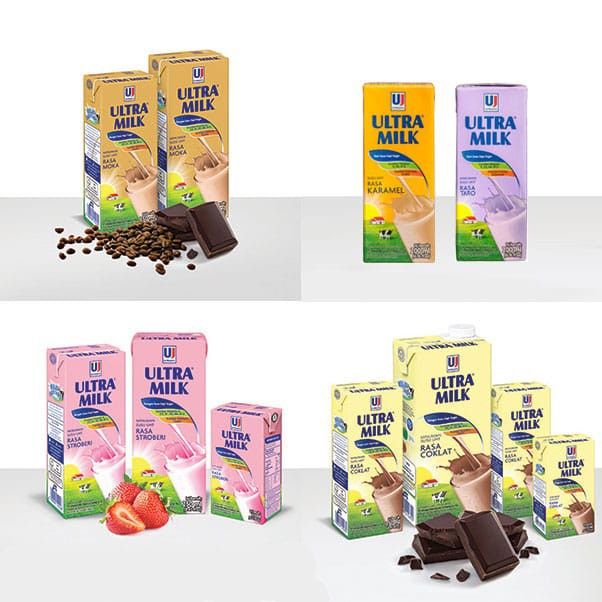 Susu Ultra milk 200ml isi 24pcs mix 2 rasa on Carousell