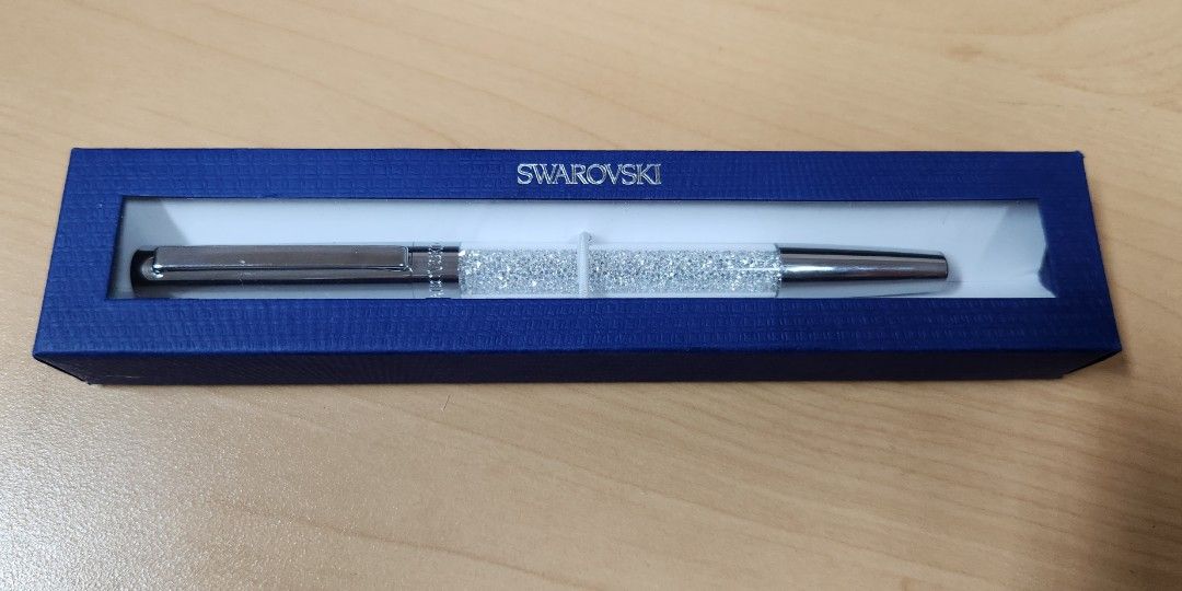 Swarovski Pen (black ink), Hobbies & Toys, Stationery & Craft ...