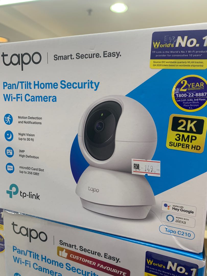 Tapo indoor camera, Furniture & Home Living, Security & Locks, Security ...