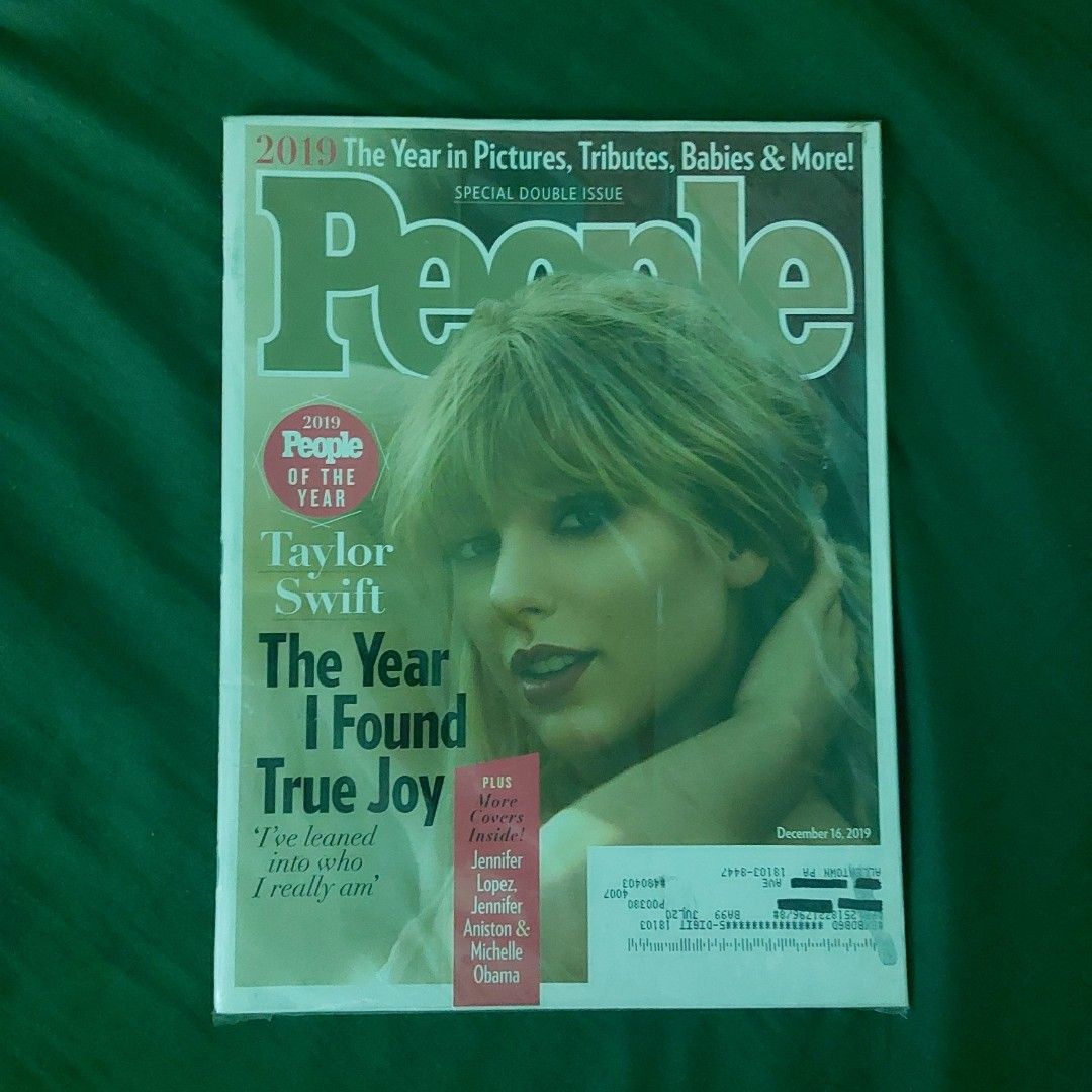 Taylor Swift 2019 People Magazine, Hobbies & Toys, Books & Magazines ...