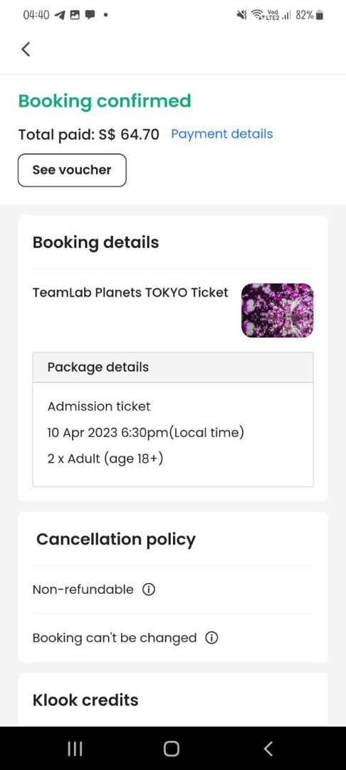 TeamLab Planets TOKYO, Tickets & Vouchers, Flights & Overseas Attractions on Carousell
