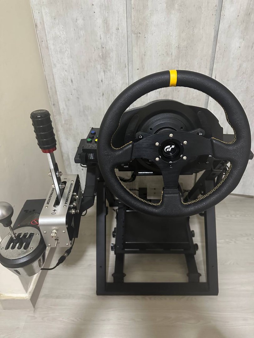 Thrustmaster T300RS + TH8A Shifter + TSS Sparco Handbrake Mod + NLR ...