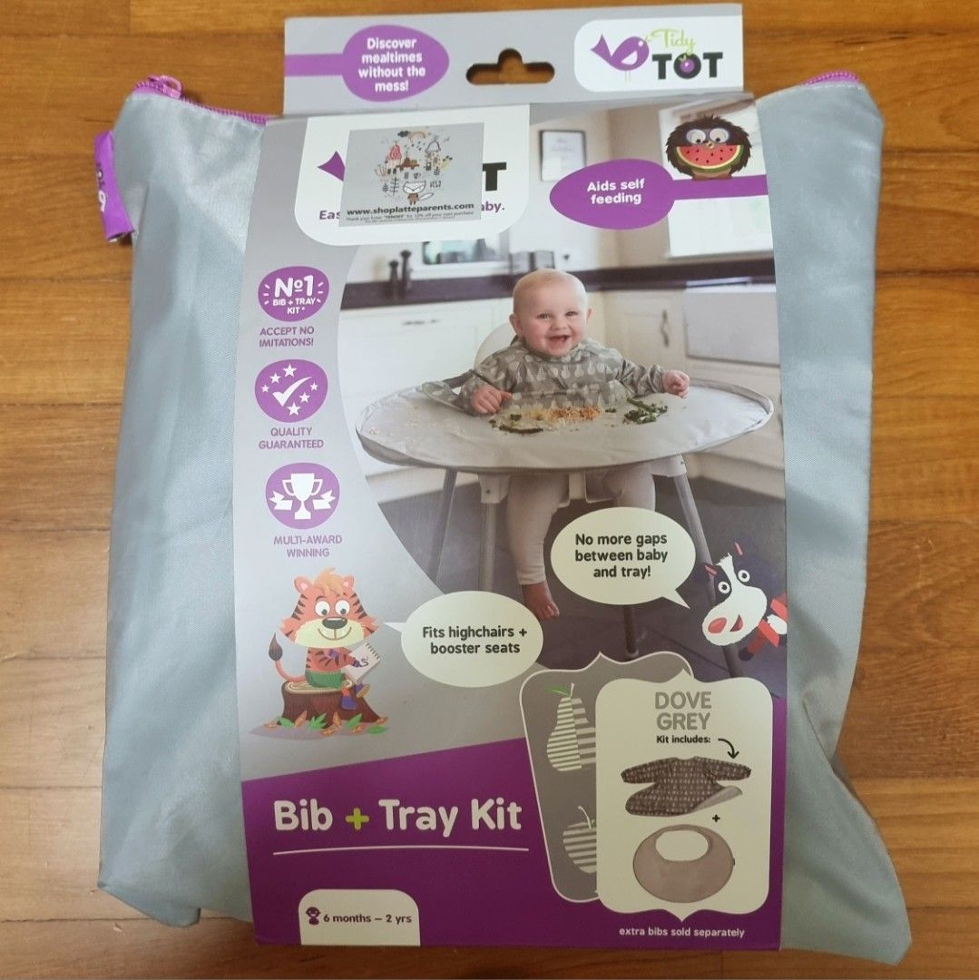 Tidy Tot Weaning Tray and Bib, Babies & Kids, Nursing & Feeding ...